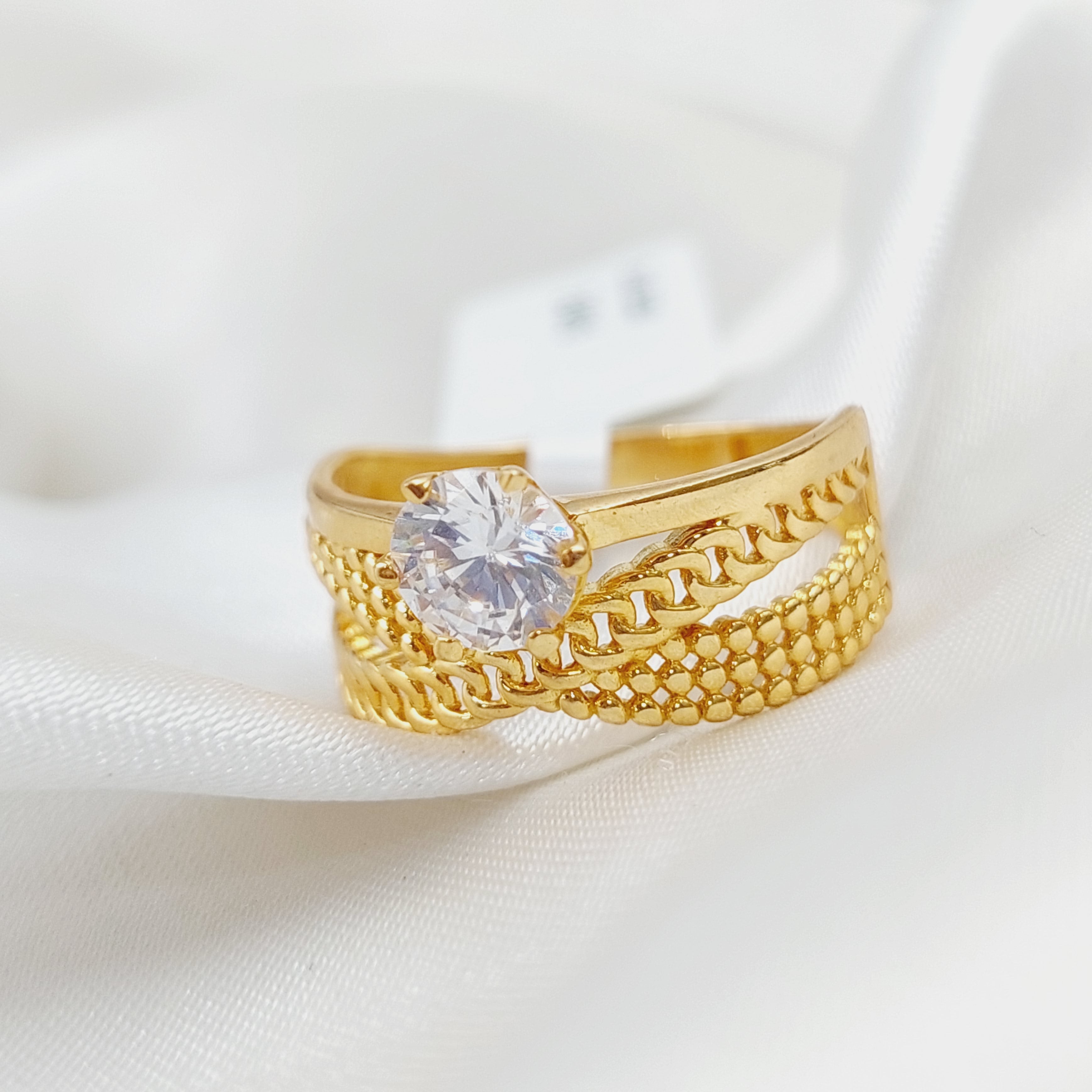 21K Twins Wedding Ring – مجوهرات الشيخ سعيد